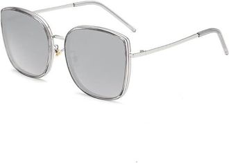 Generic Lunettes De Soleil D&eacute;coratives En M&eacute;tal For Hommes Et Femmes, Id&eacute;ales For Les F&ecirc;tes, Les Vacances Et Le Sport.(Gray)