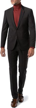 Roy Robson Herren Anzug braun