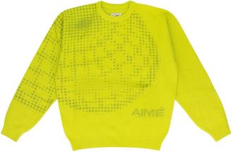 Aimé Leon Dore x New Balance sweat à imprimé géométrique - Jaune