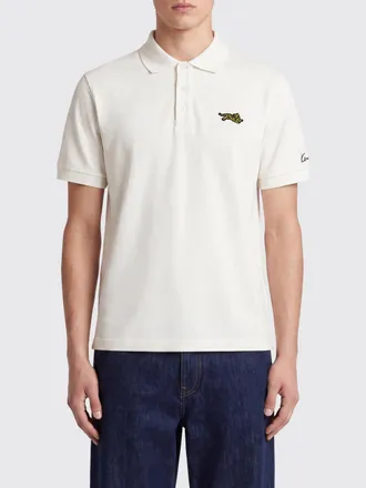 Kenzo Polo &agrave; manches courtes en coton avec patch logo
