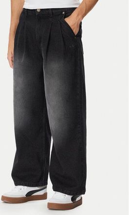 adidas Jeans Jeans Mid-Rise IB6955 Schwarz Loose Fit