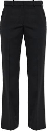 Balmain Pantalon en laine Holiday Capsule Ps27 - Femme - Pantalons - Noir - Taille: 34 FR