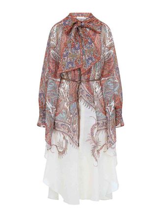 Zimmermann Robe Au Genou - Multicolore
