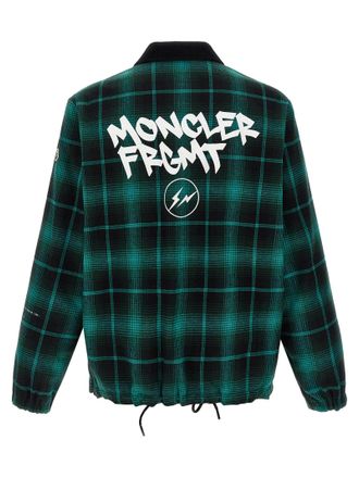 Moncler Reversible Checked Jacket - Green