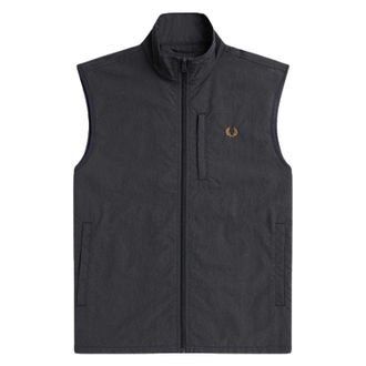 Fred Perry Anchor Weste f&uuml;r Herren (Grau)