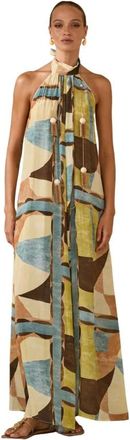 Souvenir Femme, Combinaisons et Ensembles, Multicolore, Taille: 40 FR Combinaison Imprim&eacute;e en Viscose