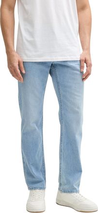 Tom Tailor TTJOSH Regular Slim Jeans Shorts mit Superstretch, Used Light Stone Grey Denim, 34