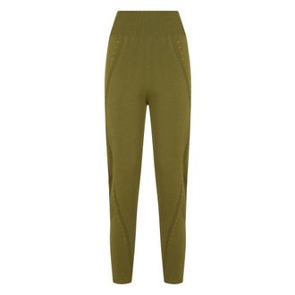 Alberta Ferretti Strickleggings - - Trousers - Damen - Gr&uuml;n - XL