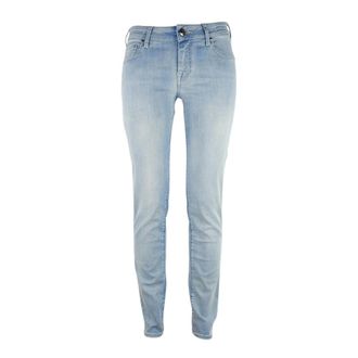 Jacob Cohen Jean Coupe Ajust&eacute;e - Femme - Jeans - Bleu - Taille: W28
