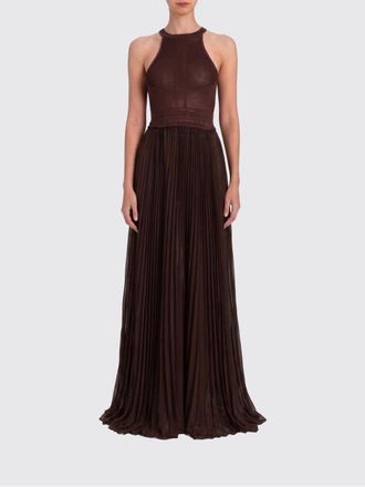Twinset Robe Femme couleur Caf&eacute;