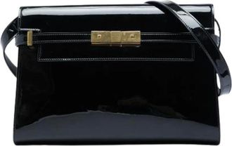 Saint Laurent Pre-owned Cuir sacs-main - Femme - Pre-owned - Noir - Taille: ONE Size
