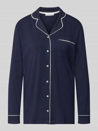 Christian Berg Regular Fit Pyjama-Oberteil mit Brusttasche