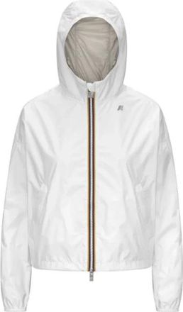 K-Way Femme, Vestes, Blanc, Taille: 38 FR Laurette Plus.2 Reversible