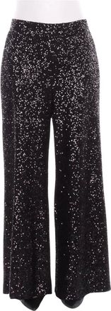 Manila Grace Femme, Pantalons, Noir, Taille: 42 FR Wide Pantalons