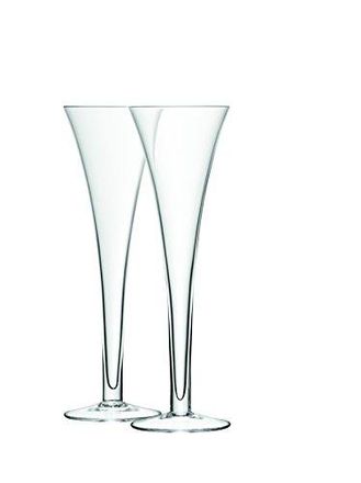 LSA International Bar Hohlstieliger Sektkelch 200ml Klar x 2