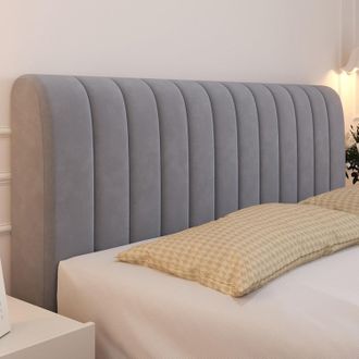 Generic Kopfteilbezug for Doppelbetten, Queensize-Betten und California Kingsize-Betten, Dicker, 360&deg;-Rundumbezug aus dick gepolstertem PP-Baumwollmaterial, w