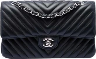 Chanel Sac bandouli&egrave;re classique Double Flap Pre-owned - Femme - Pre-owned - Noir - Taille: ONE Size