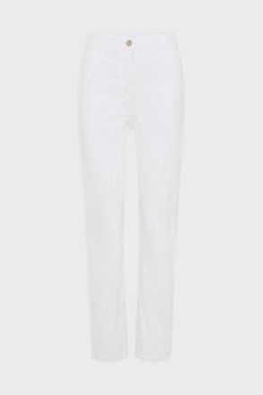 Gerard Darel Jean slim en coton - ADELA - Blanc