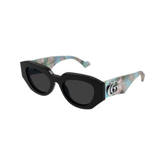 Gucci Rechteckige Sonnenbrille - - Accessories - Damen - Schwarzk - 51 MM