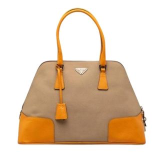 Prada Pre-owned Canvas Handbag - - Pre-owned - Damen - Beige - ONE SIZE