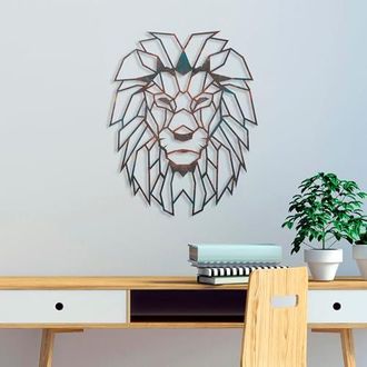 Hanah Home Hand-Painted Decorative Metal Wall Accessory, 40 x 50 cm | 100% Metal, 1.5 mm Thick | Unique Color Variations, Perfect for Home Decor