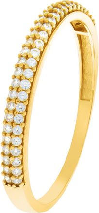 Fascination by Ellen K Ring Gold 375 Zirkonia wei&szlig;