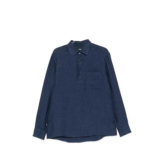 Ermenegildo Zegna Button-up Chest-pocket Polo Shirt