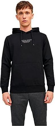 Jack & Jones Jprbluarchie Sweat Hood Noos Sweatshirt &agrave; Capuche, Noir, M Homme