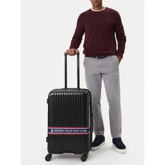 Beverly Hills Polo Club Mittlerer Koffer Beverly Hills Polo Club CEO-BHPC-M-005-08-BLACK Schwarz