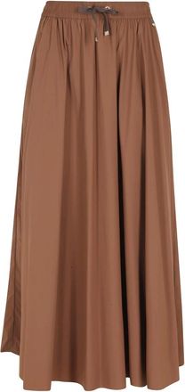 Herno Femme, Jupes, Brun, Taille: 38 FR Long Skirt