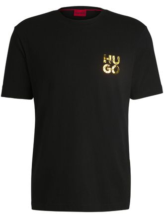 HUGO BOSS t-shirt en coton - Noir