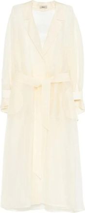 Herno Femme, Manteaux, Beige, Taille: 40 FR Manteau Ceintur&eacute;