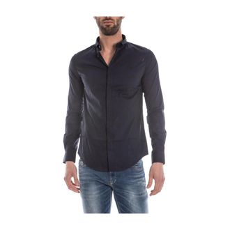 Armani Jeans Blusen Shirts - - Shirts - Herren - Blau - XL