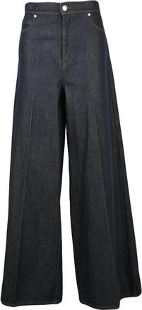 Max Mara Femme, Jeans, Bleu, Taille: 34 FR Jean large