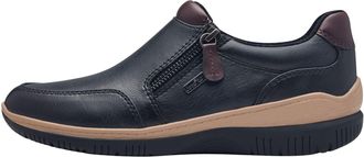 Jana Damen Slipper Wasserabweisend Vegan, Blau (Dunkelblau), 38 EU