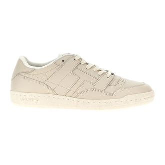 Tom Ford Jake Leder Sneakers - - Shoes - Herren - Grau - 41 1/2 EU