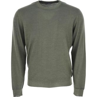 Drumohr Round-Neck Strickwaren - - Knitwear - Herren - Gr&uuml;n - M