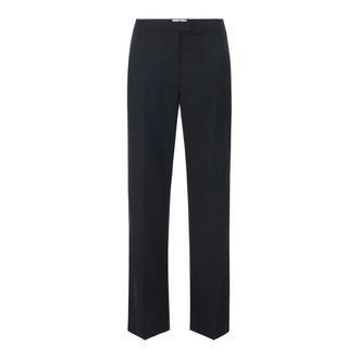 Elisabetta Franchi Hose aus Gabardine-Stoff - - Trousers - Damen - Schwarzk - XS