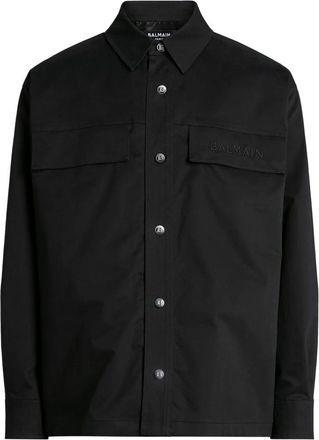 Balmain Homme, Vestes, Noir, Taille: XS Coupe-vent