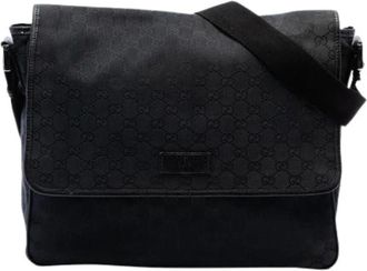 Gucci Sac bandouli&egrave;re vintage Pre-owned - unisex - Pre-owned - Noir - Taille: ONE Size