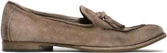 Hundred 100 Beige Suede Moccasins - Gr. 36 (EU) - in Braun