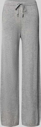 Jake*s Casual Regular Fit Weite Hose aus reinem Kaschmmir