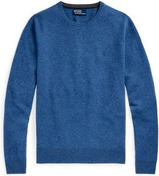 Polo Ralph Lauren Wollpullover mit Rundhalsausschnitt - Blau