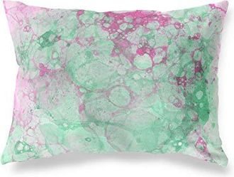 Bonamaison Le Jardin du Lin Kissen Zierkissenbezug Aquarell Thema Kissenbezug, Weich Bequem, Für Zuhause Autos Büro Sofa Wohnzimmer Couch Schlafzimmer Dekor, 35x