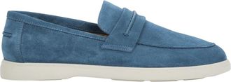 Estro & Luminara Homme, Chaussures, Bleu, Taille: 44 EU Mocassins Italiens Premium en Velours