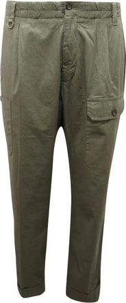 Paolo Pecora Homme, Pantalons, Vert, Taille: XL 25E C1M0 B091 0072 5577 Cargo Pinces Pantalons