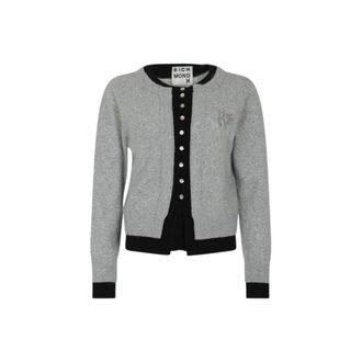 John Richmond Cardigan Lassen - - Knitwear - Damen - Grau - L