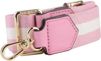 Pourchet Femme, Sacs, Rose, Taille: ONE Size Bandouli&egrave;re Ray&eacute;e