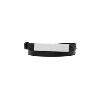 Patrizia Pepe Schmaler Lederg&uuml;rtel - - Accessories - Damen - Schwarzk - S