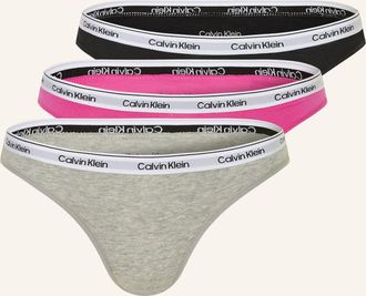 Calvin Klein 3er-Pack Slips pink
